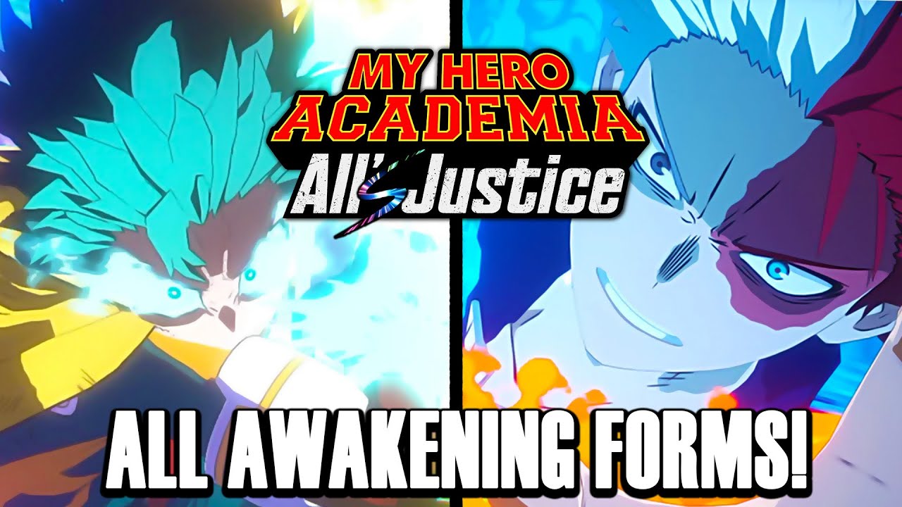 My Hero Academia All’s Justice Awakening Forms Will Excite You! - YouTube