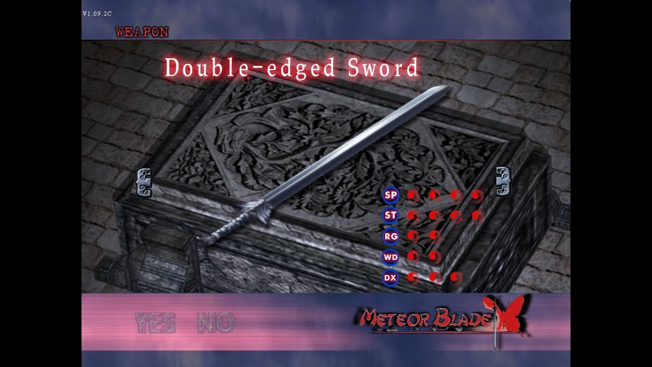 Double-edged Sword Skills Meteor Butterfly And Blade - YouTube