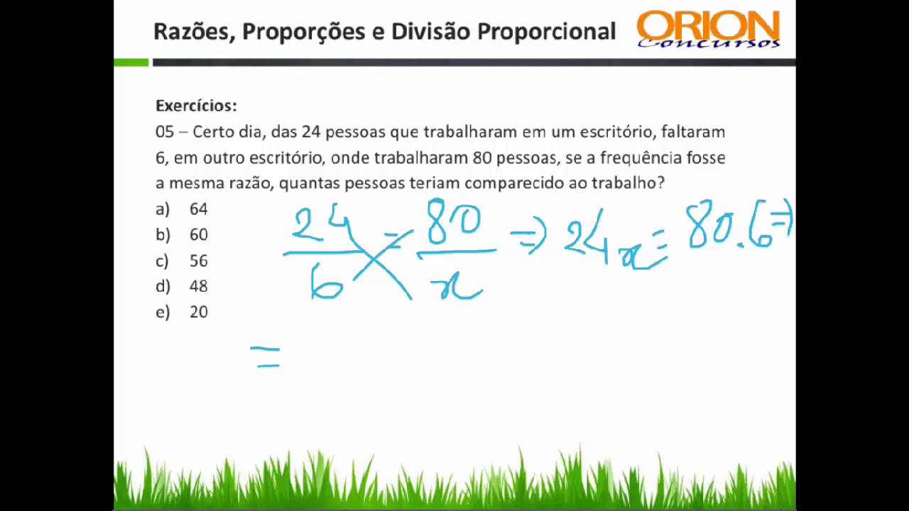 Razão E Proporção Exercícios Resolvidos - BINKEDU
