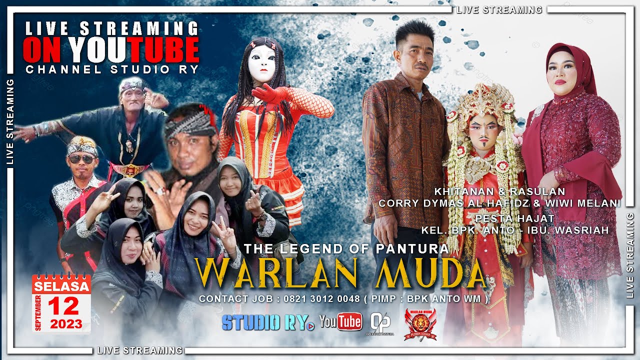 🔴 LIVE STREAMING THE LEGEND OF PANTURA WARLAN MUDA | 12-09-2023 ...