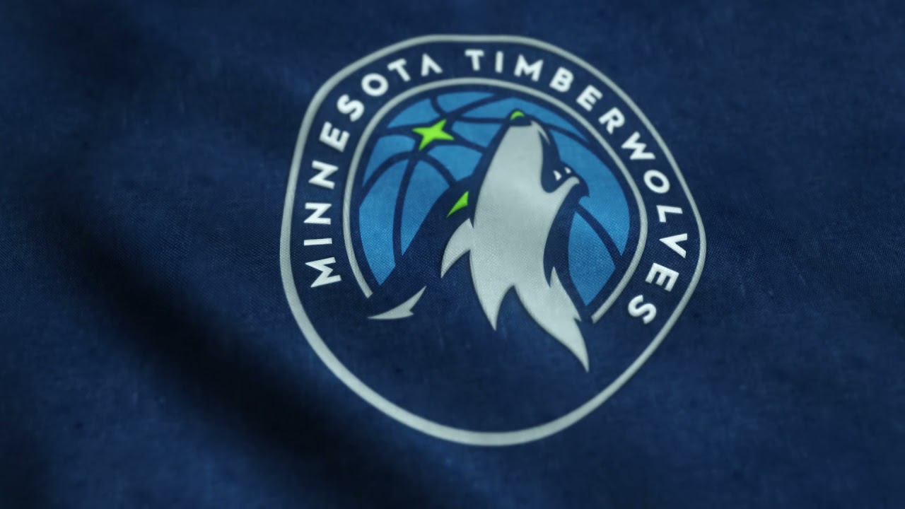 Minnesota Timberwolves Logo Flag Animation Loop - YouTube