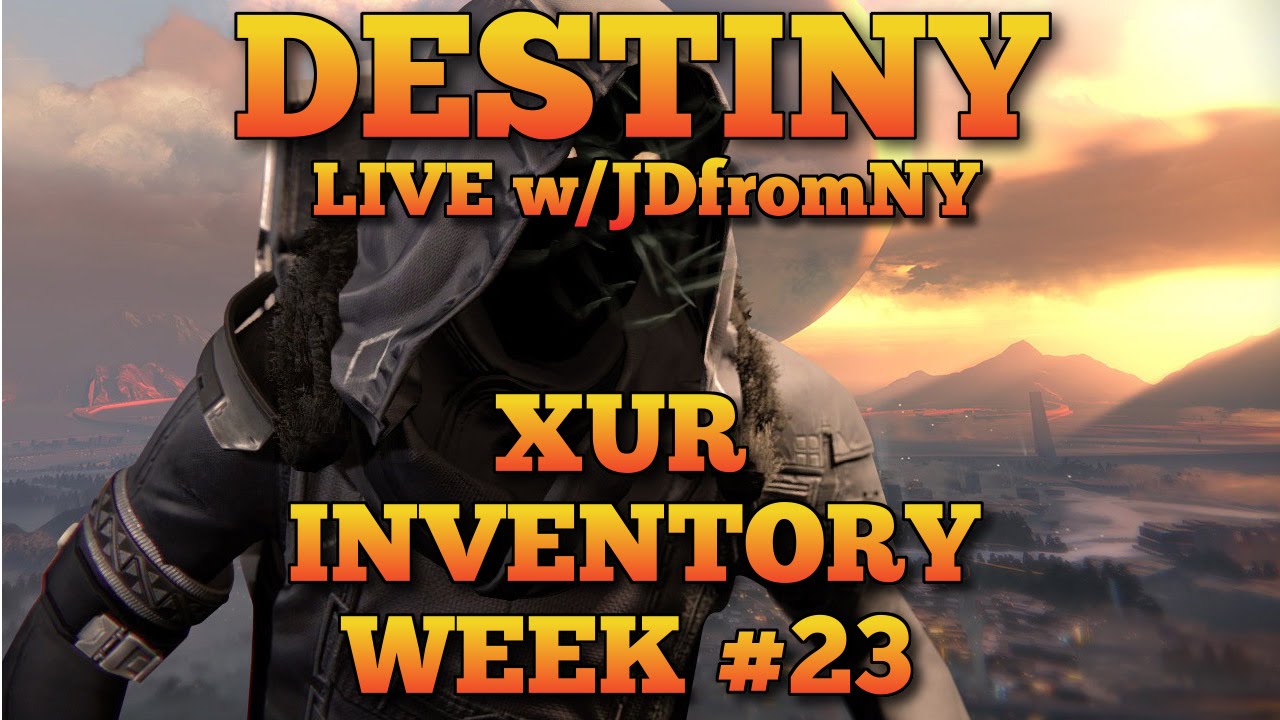 Destiny: Xur Week #23 Inventory & Location | Ice Breaker, Helm Of ...
