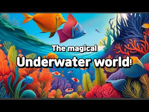 Sea animals for kids, The magical underwater world! Learn English ...