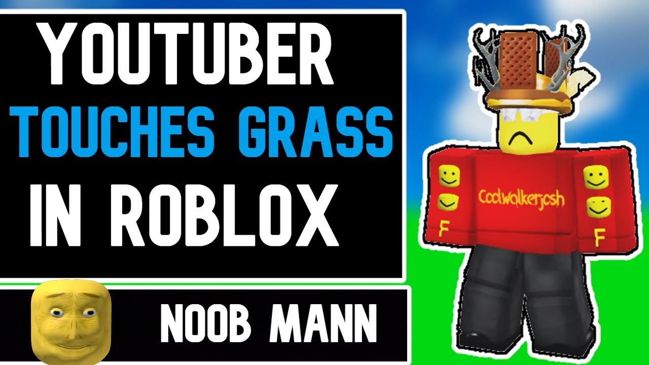 Roblox YOUTUBER *TOUCHES GRASS*, What Happens NEXT is SHOCKING | Noob ...