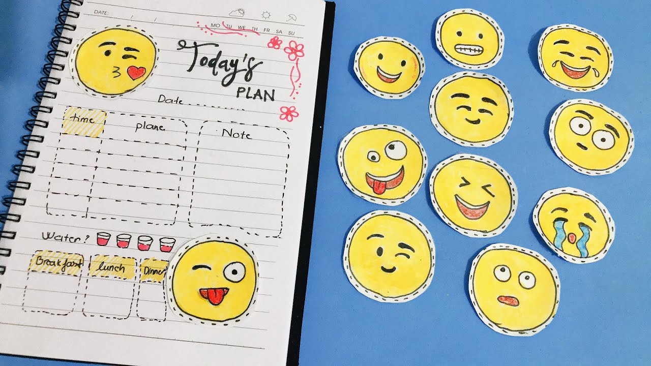 DIY Stickers | Cách làm stickers đơn giản dễ thương | How to make cute ...