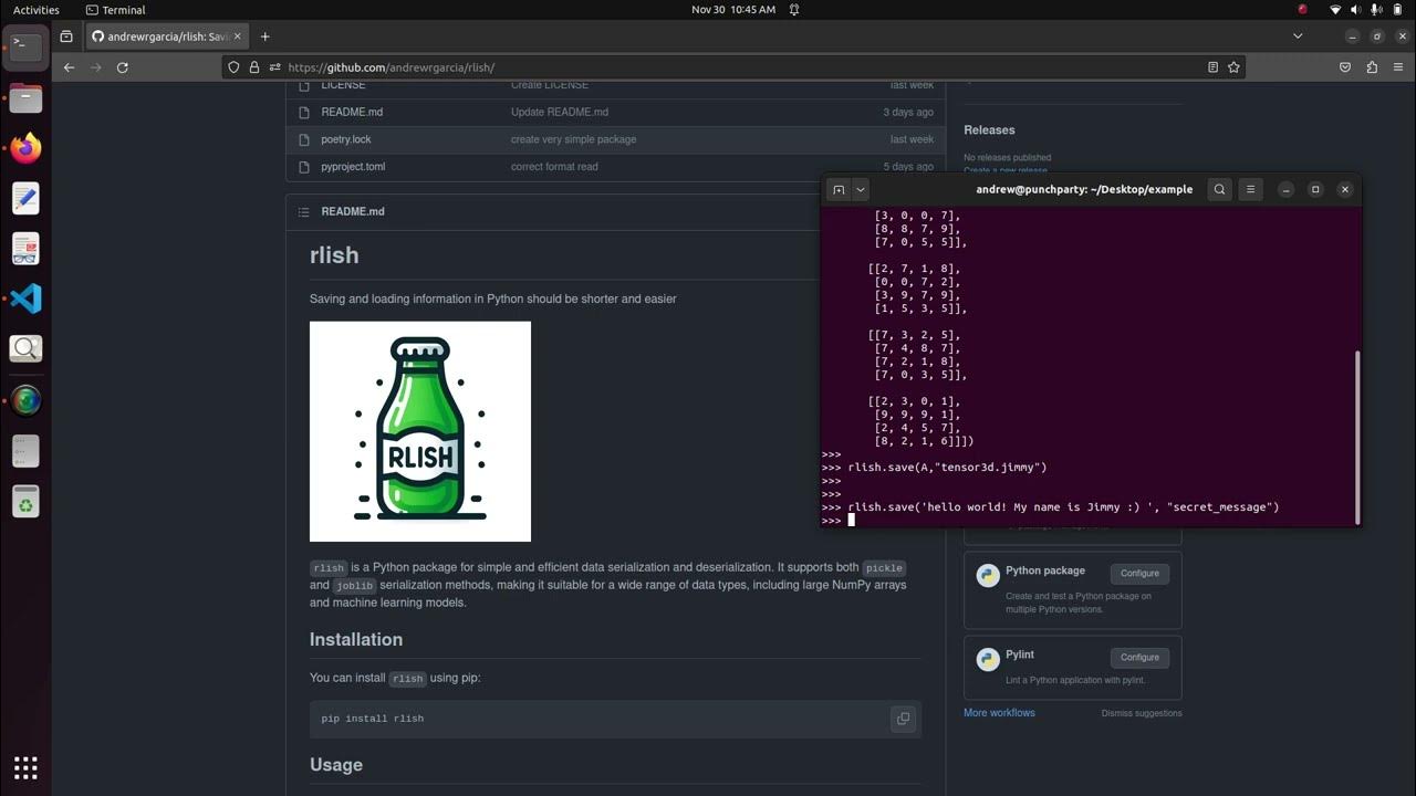 A simpler way to save and load Python data - YouTube