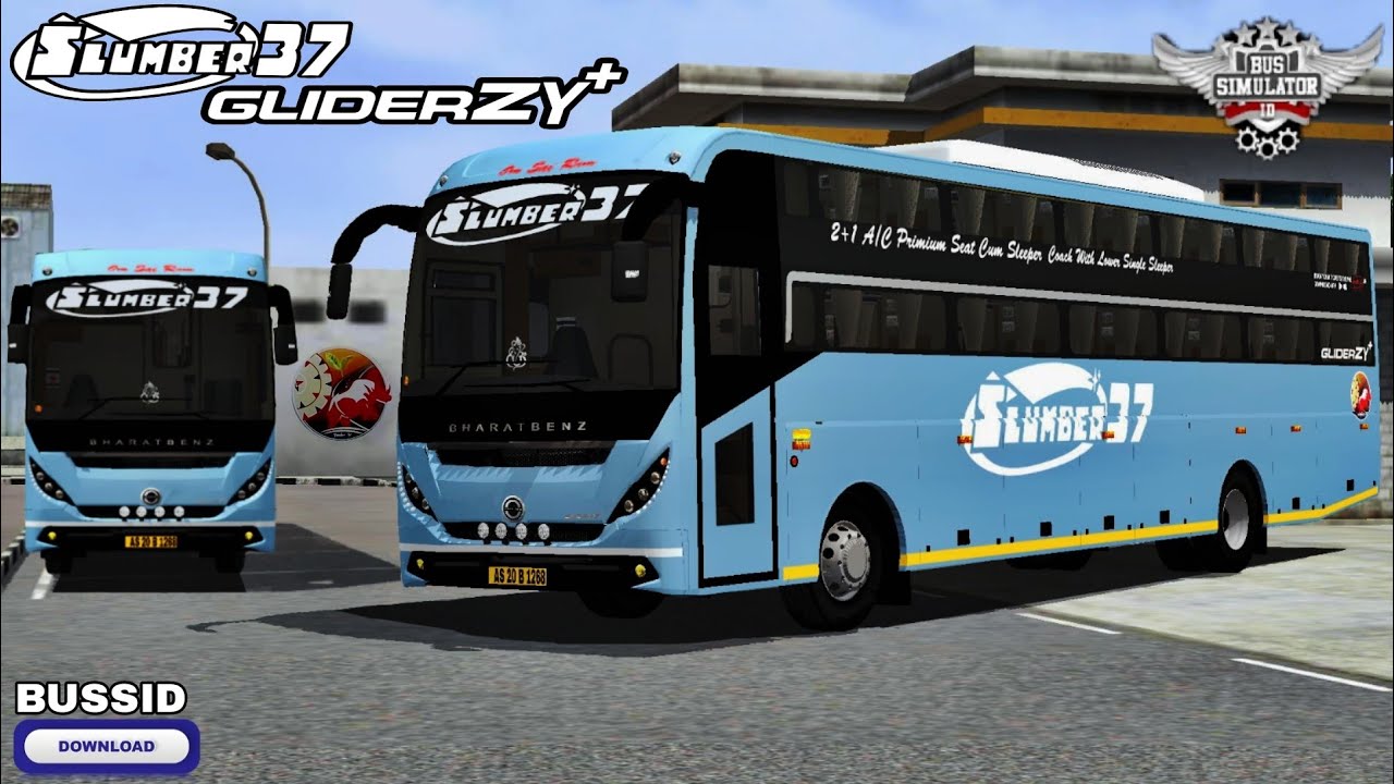 Slumber 37 Bharat Benz mg GliderZ+ livery | Bharat Benz mg GliderZ+ mod ...