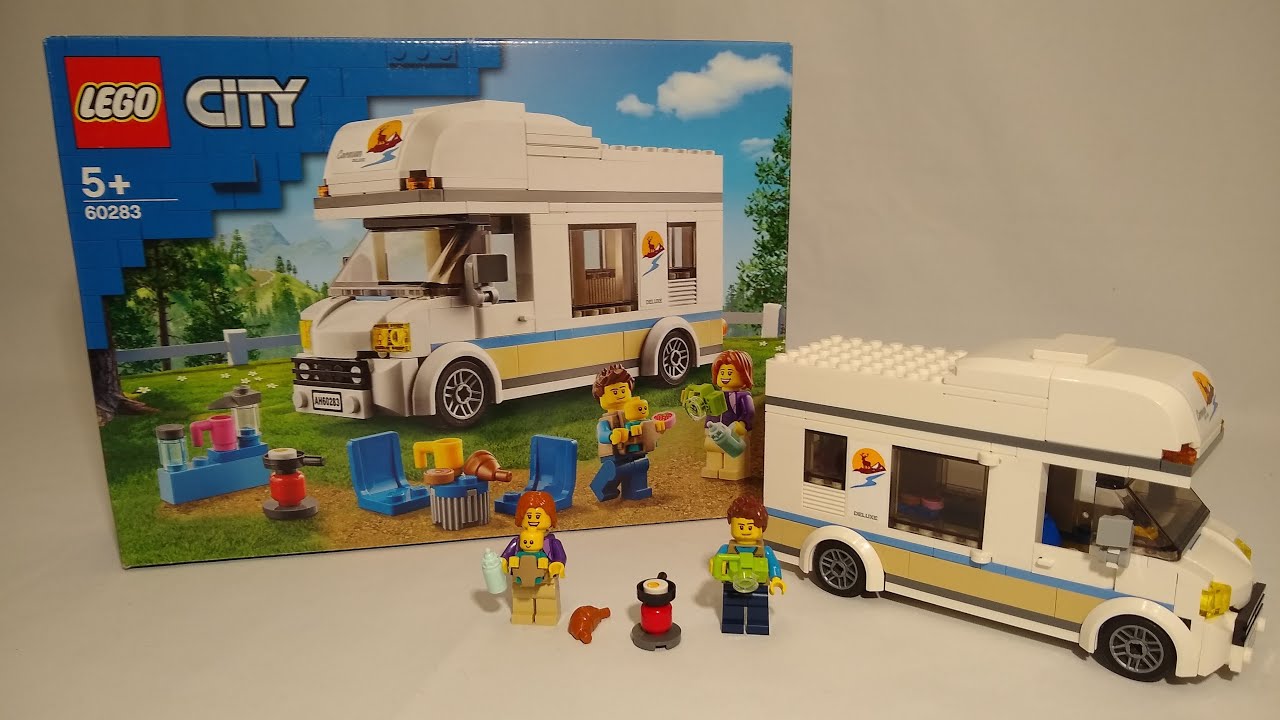 LEGO City Holiday Camper Van 60283 Speedbuild! - YouTube