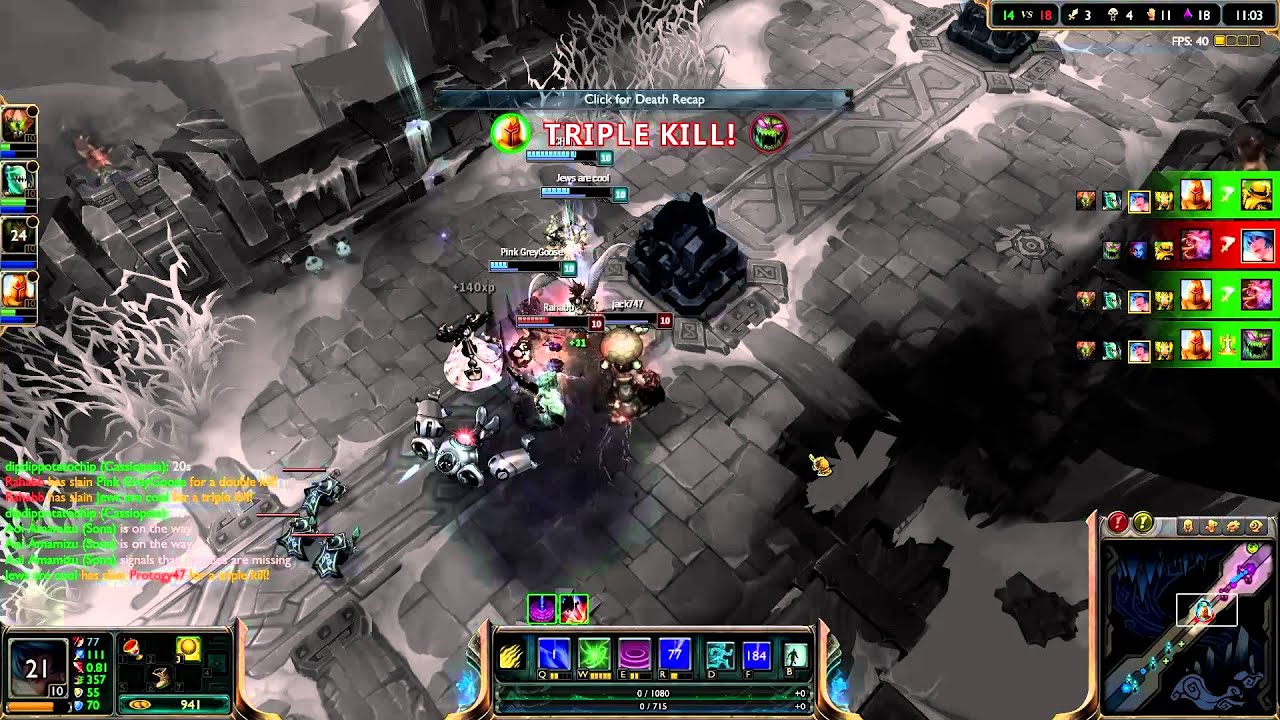 League of Legends -- ARAM Clip - Kayle Pentakill - YouTube