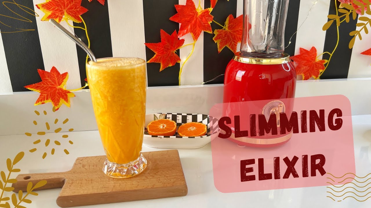 Slimming Elixir 🤫Elevate Your Weight Loss and Glow Up Skin With Tangerine Smoothie! - YouTube