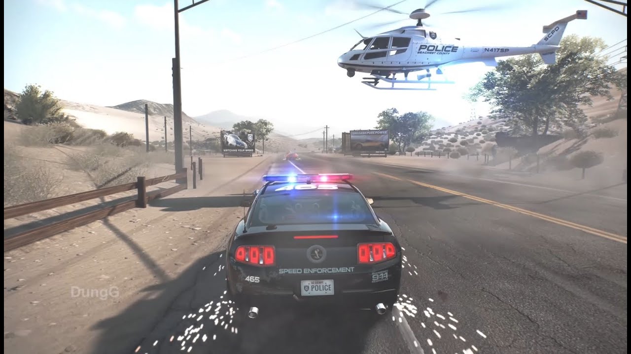 NFS Hot Pursuit Remastered - best Spike Strip, Helicopter, Road Block ...