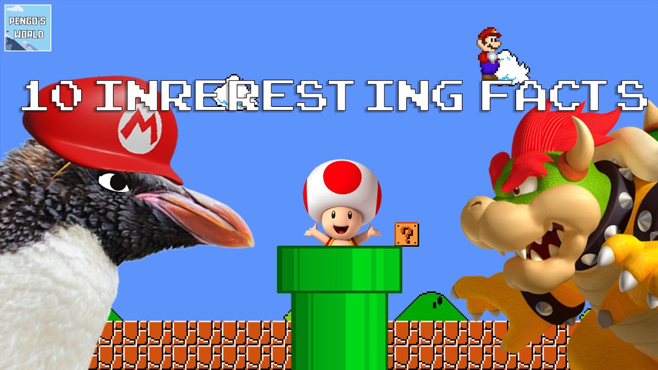 Pengo's World - 10 Interesting Facts About Super Mario (Super Mario ...