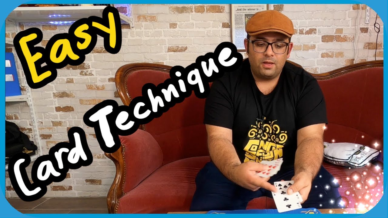 EASY Card Magic Technique - The Key Card - YouTube