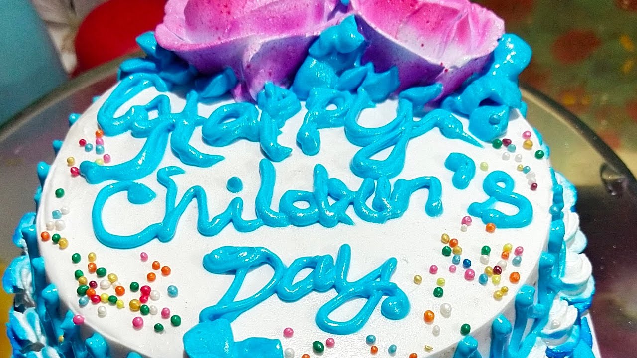 Milkmaid Vanilla Cake | Children's day spl cake | Sai Cakes House - YouTube