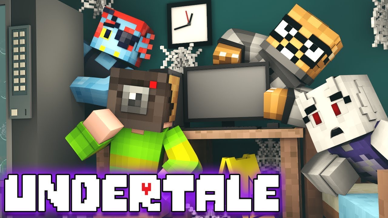 Minecraft UNDERTALE TRUE LAB HIDE N SEEK! (Minecraft Undertale Roleplay ...