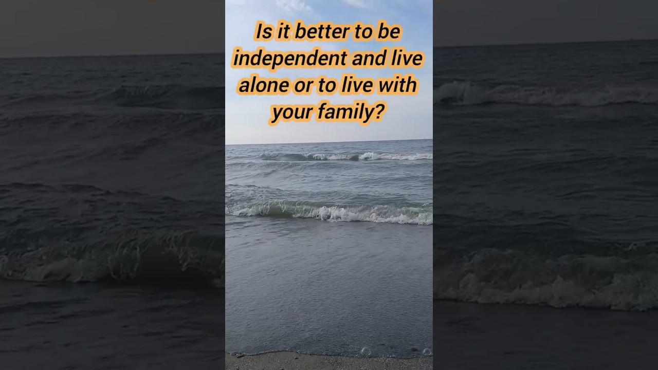 Pros and Cons of Living Alone verse Living with Family #lakeerie # ...