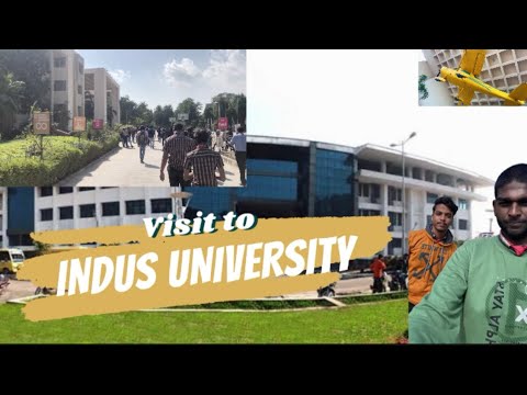 INDUS UNIVERSITY VISIT💯 | Campus walkover 👉 | IT, PHARMA, BBA, MBA ...