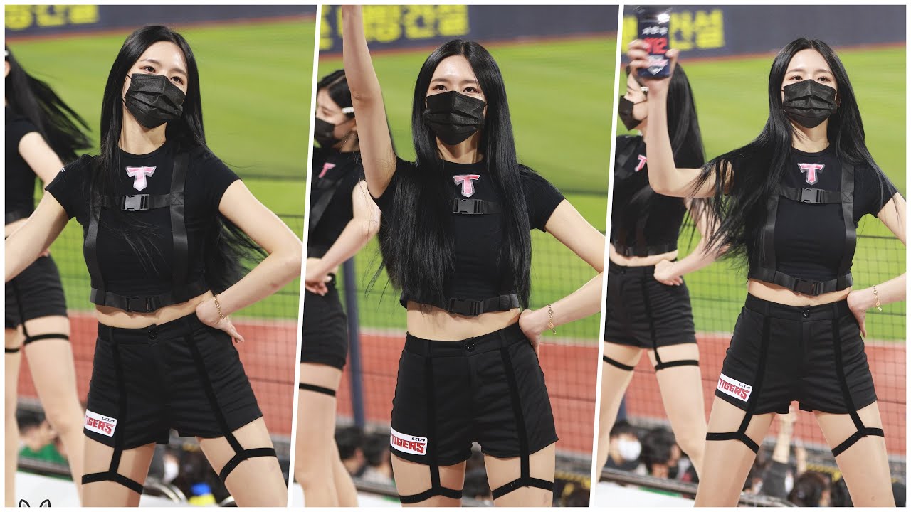 '기아를 응원하라' 박신비 치어리더(Park Sin Bi) 직캠 @프로야구(기아타이거즈)/220427/4K By 쵸리(Chori ...