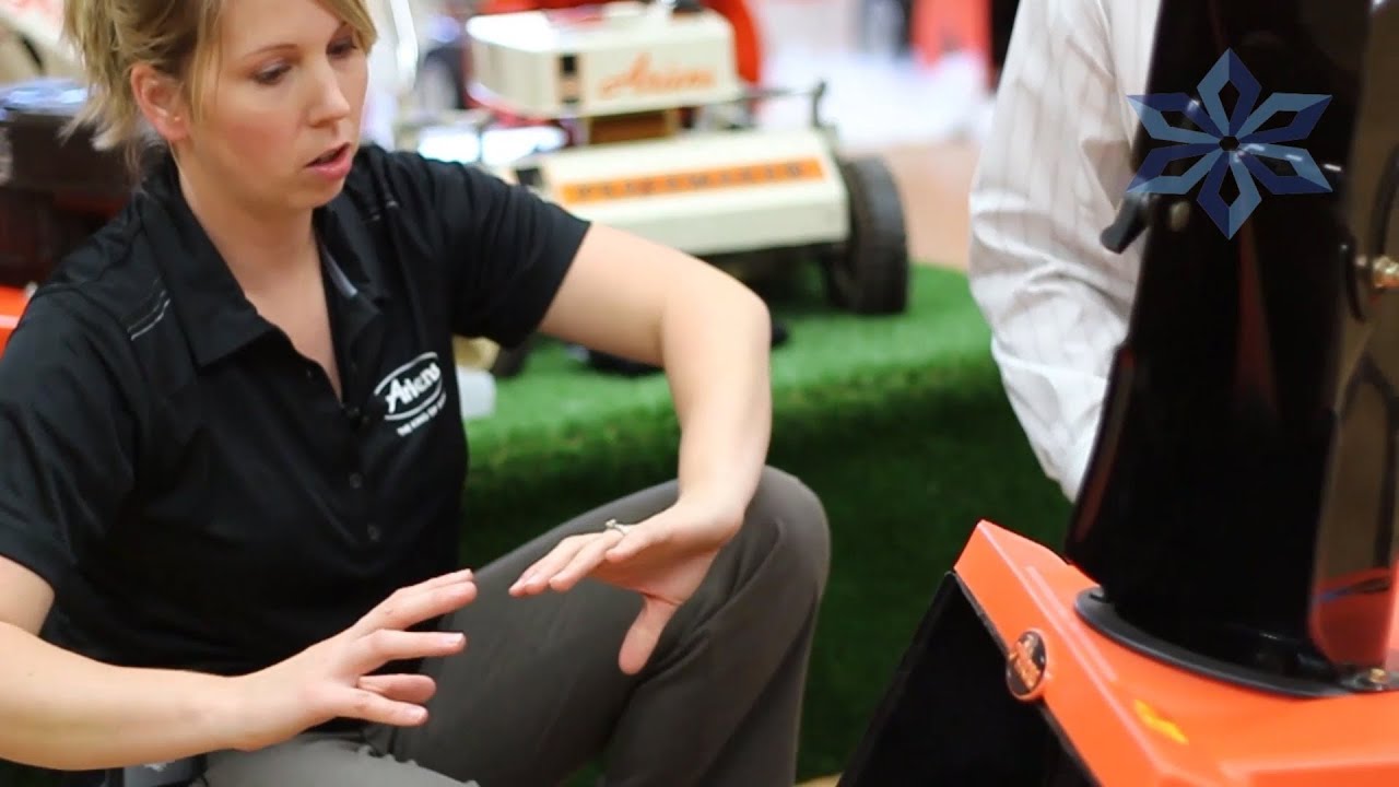 Snow Blower Review Ariens Path Pro Single Stage - YouTube