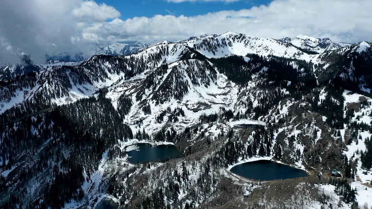 Wasatch Mountain Aerial Time Lapse - YouTube