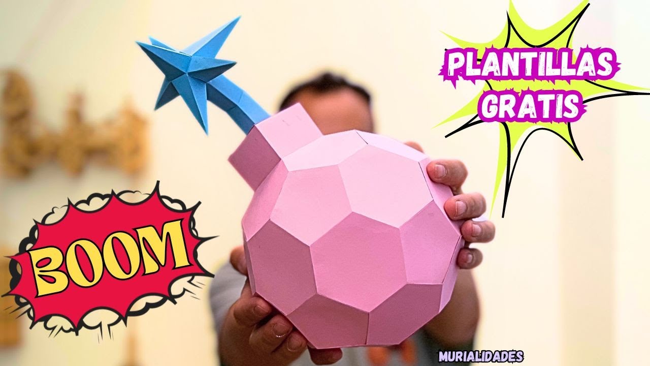 ¡Esto es la BOMBA! 💣 El Paper Craft más EXPLOSIVO 💥 con PLANTILLAS ...