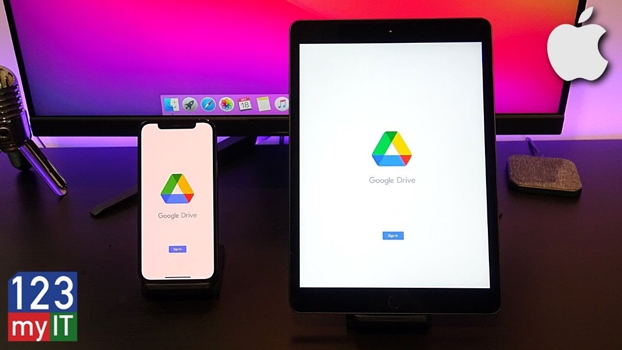 Backup Your iPhone iPad to Google Drive - YouTube