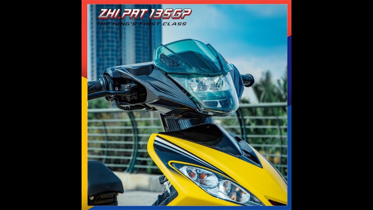 Kính chắn gió Zhipat cho Exciter 150/135, Wave A 110/100, Wave RSX ...
