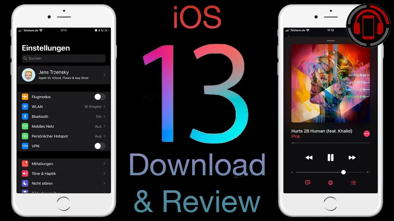 iOS 13 Download & Review - Dark Mode 😍 & Swiftkey [Deutsch/German ...