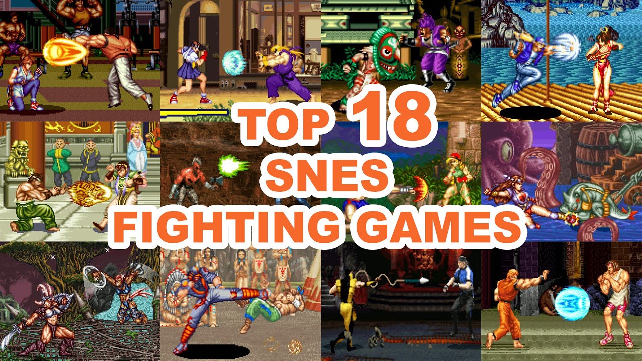 Top 18 SNES Fighting Games for All Time - YouTube