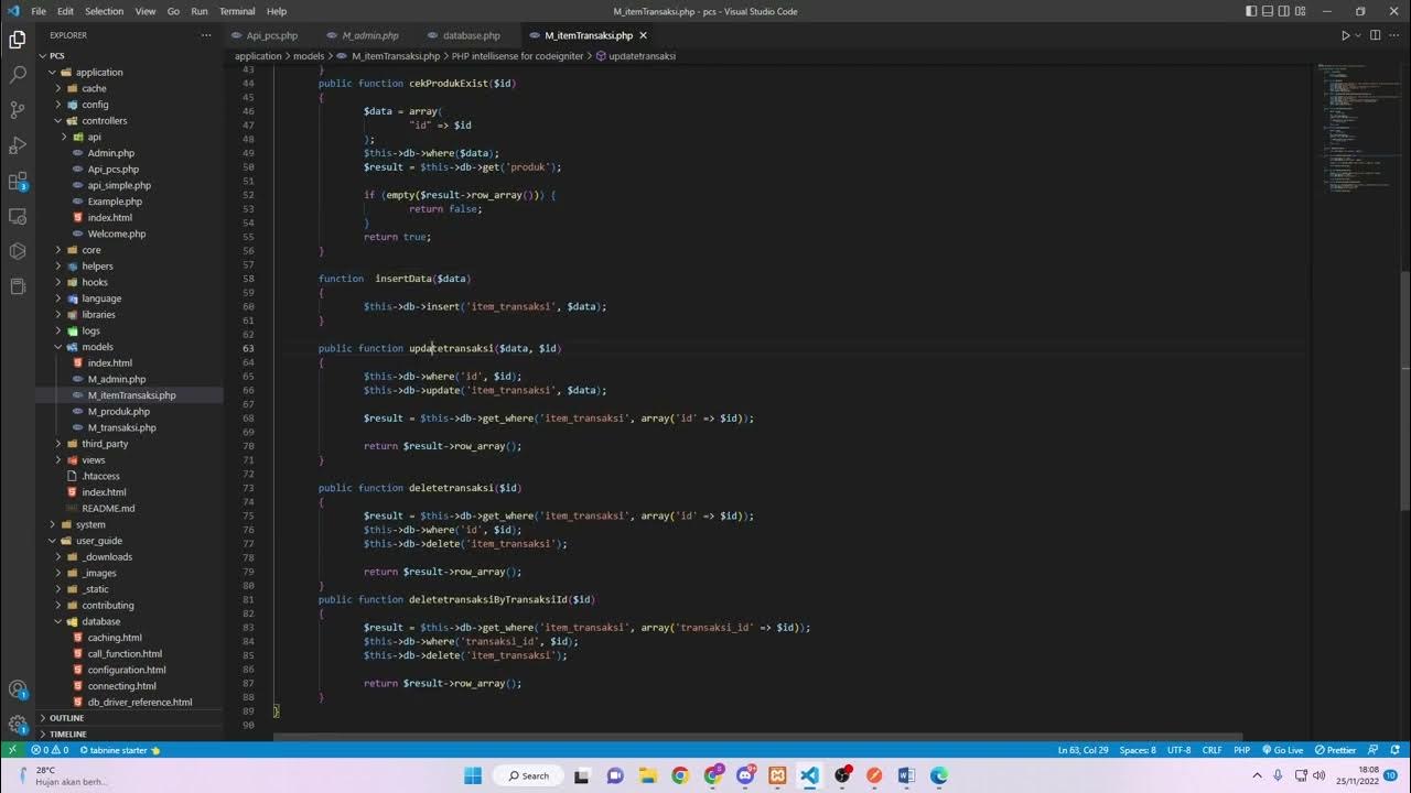 Presentasi Pemrograman Client Server (PCS) UTS - YouTube