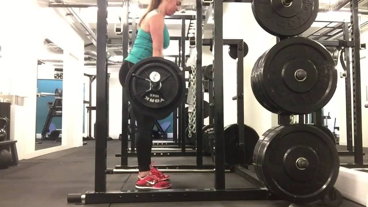 Romanian deadlift - RDLs - exercise form - YouTube