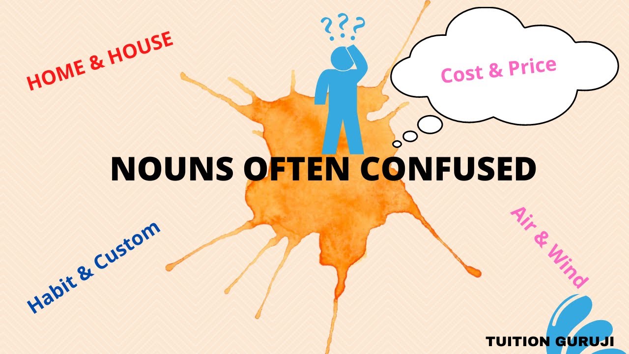 Nouns Often Confused - YouTube