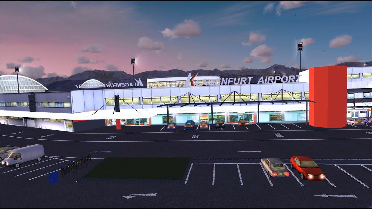 FSX Freeware Scenery - Klagenfurt - YouTube