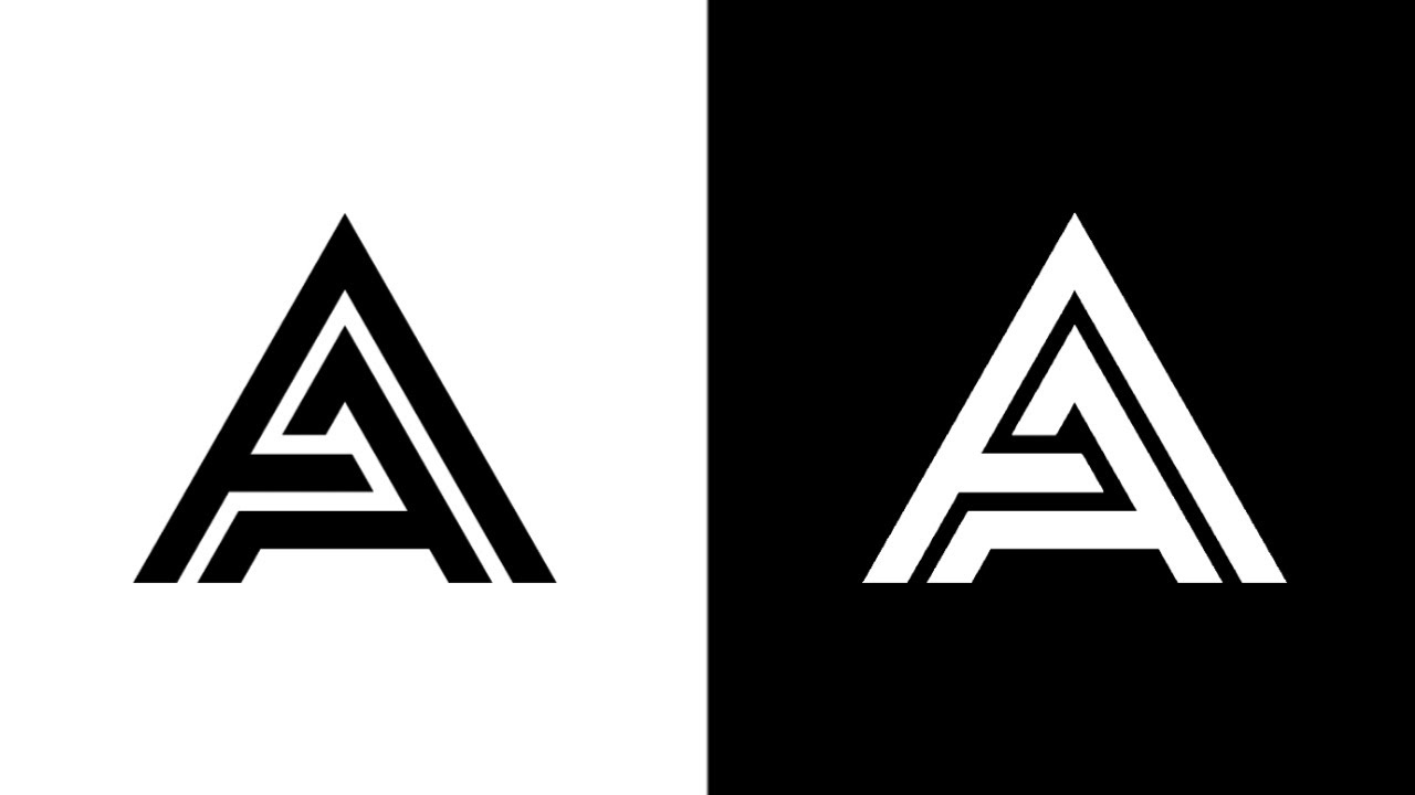 Double A | Letter A Logo Idea - YouTube