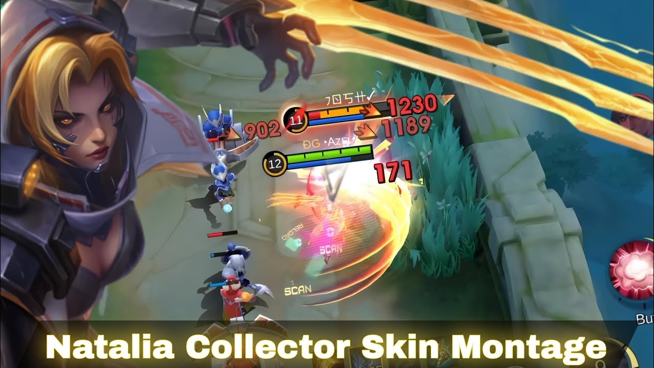 AMAZING FREE MLBB NATALIA COLLECTOR SKIN GAMEPLAY! - YouTube
