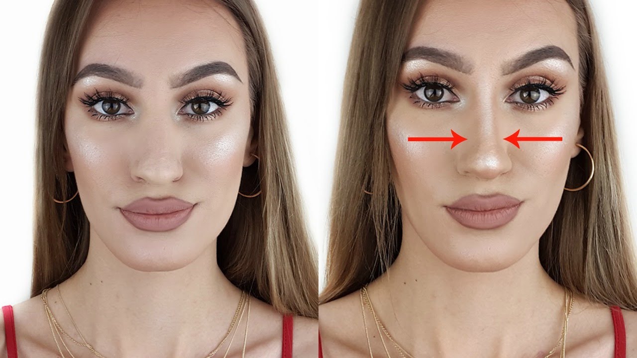 Μικρότερη Μύτη με Μακιγιάζ | ΦΩΤΟΣΚΙΑΣΕΙΣ | NOSE CONTOUR | Sonia Th ...