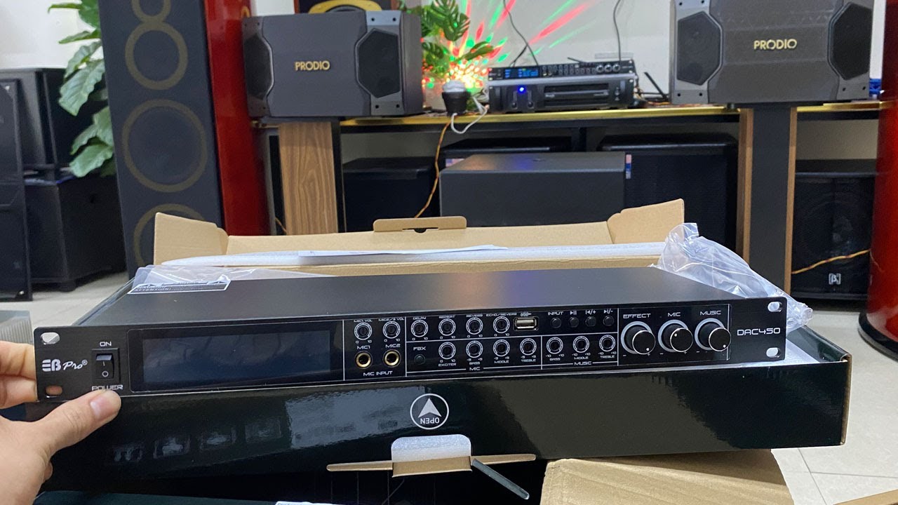 vang cơ hay nhất ?? có reveb + chíp giải mã . EB pro DAC 450 . LH ...