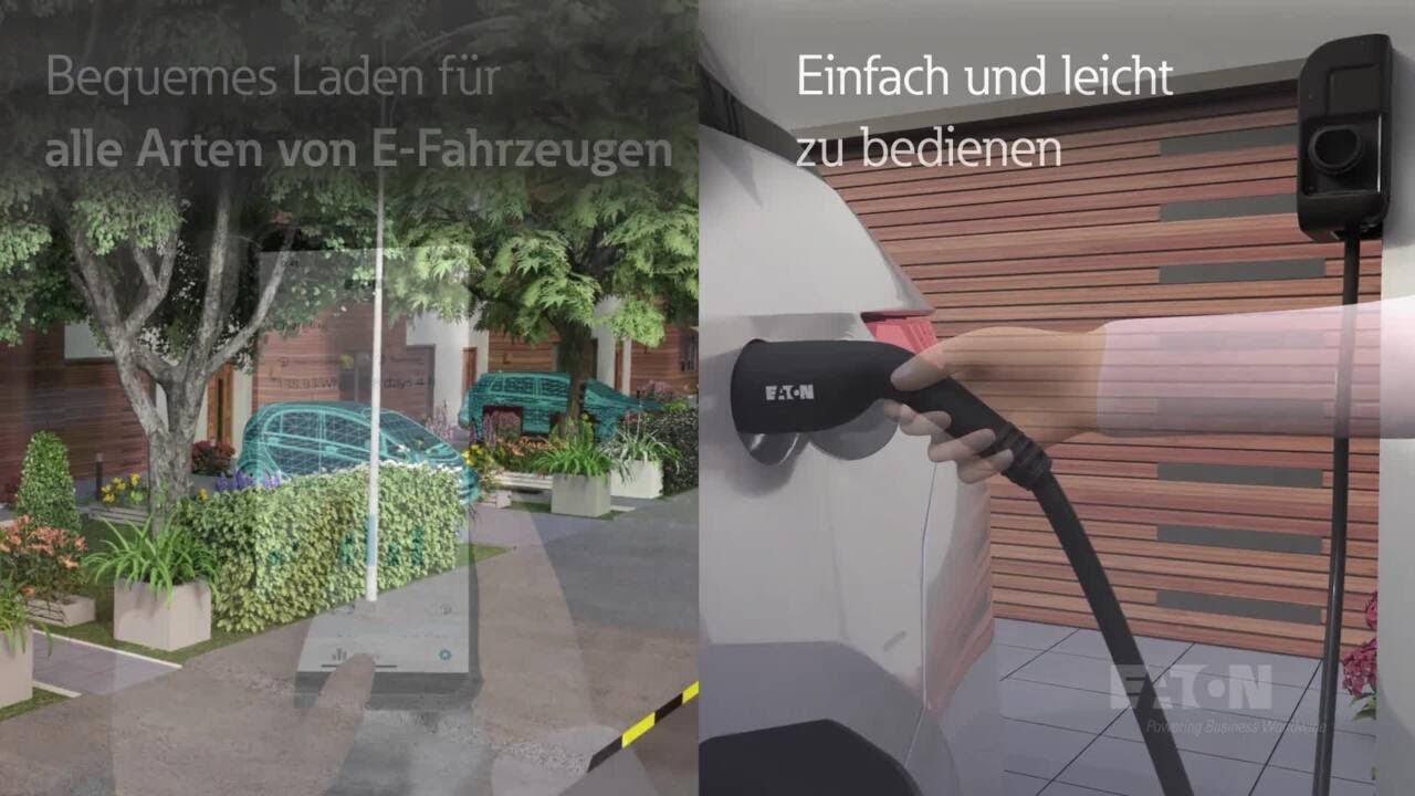 Eaton Green Motion Home Ladestation (AT version) - YouTube