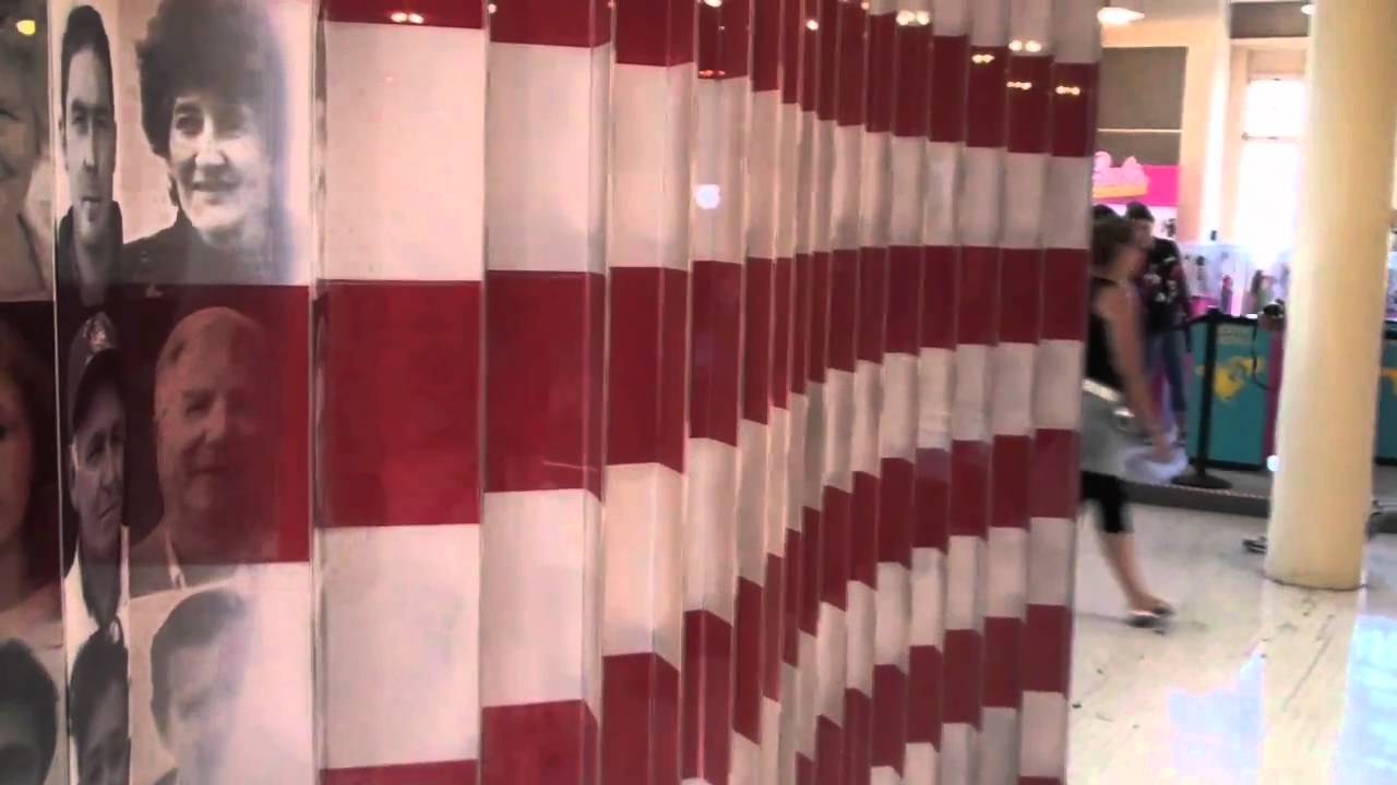 Ellis Island Museum, New York - Clever US flag with faces - YouTube