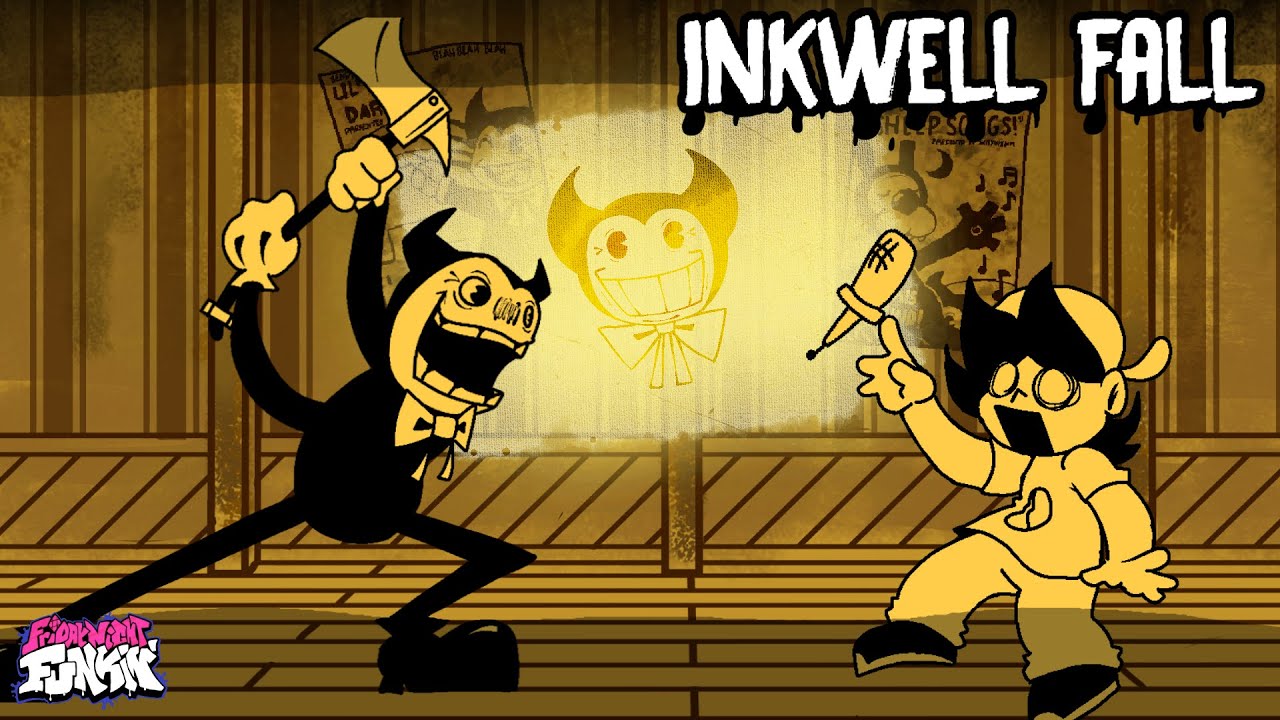 FNF: Inkwell Fall // Bendy Ink Machine mod Friday Night Funkin' - YouTube