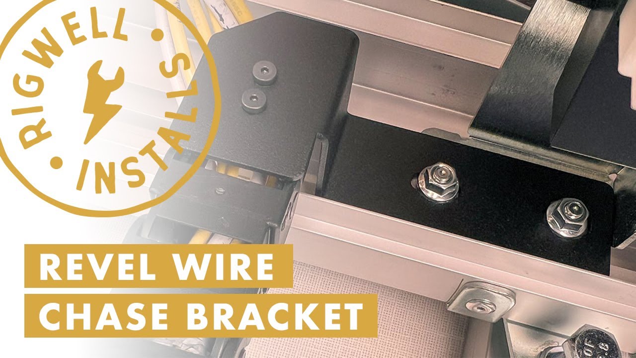 Rigwell Installs - Revel Wire Chase Bracket - YouTube