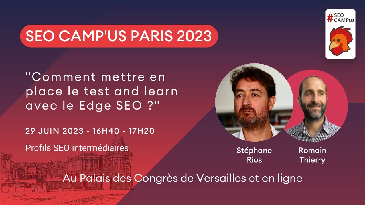 Comment mettre en place le test and learn avec le edge SEO - Stéphane ...