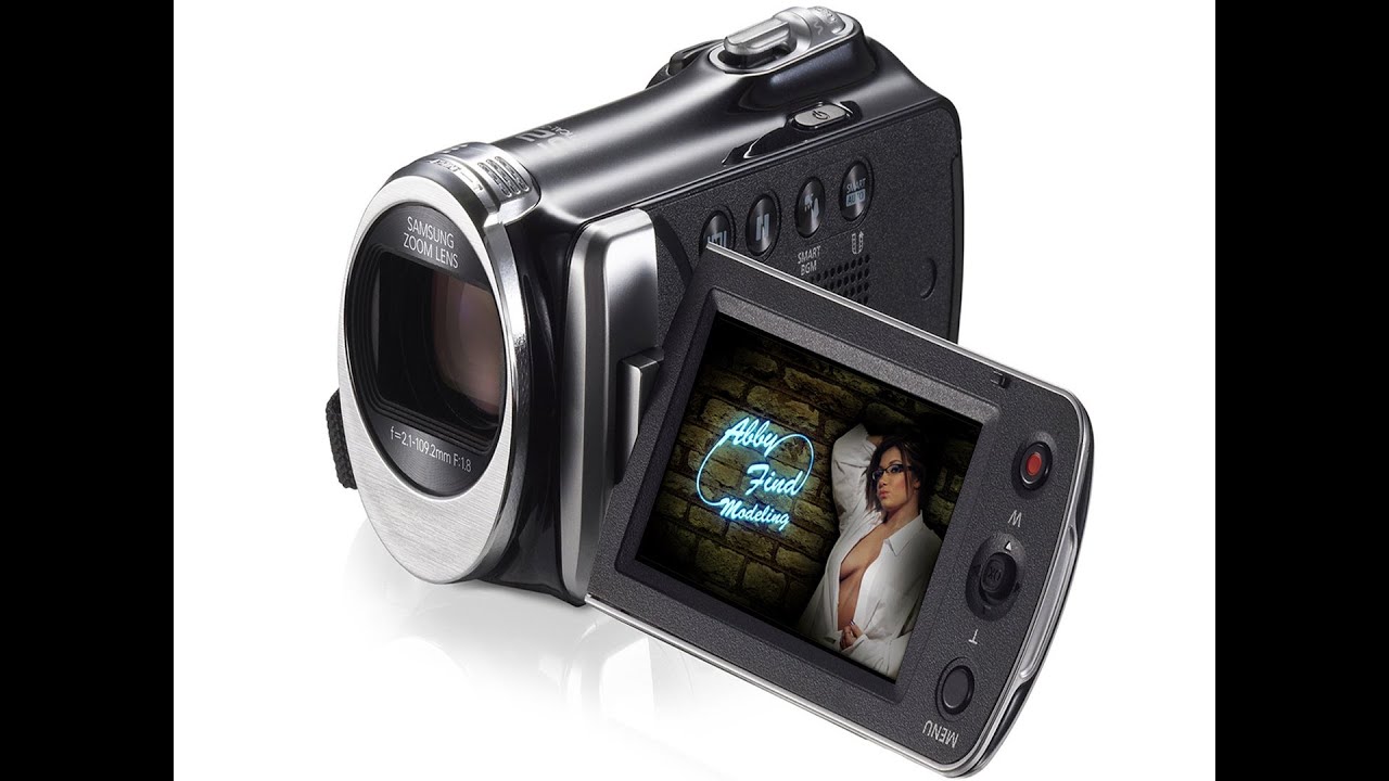 UnBoxing the SAMSUNG HMX F90 - YouTube