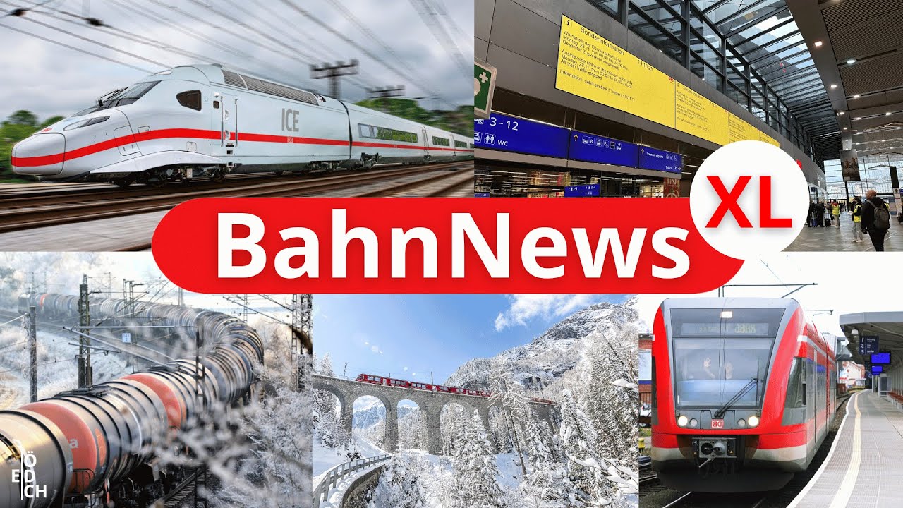Der ICE 5 kommt, Bahn-Streik, eine Güterzugkollision, Ausbau Basel SBB ...