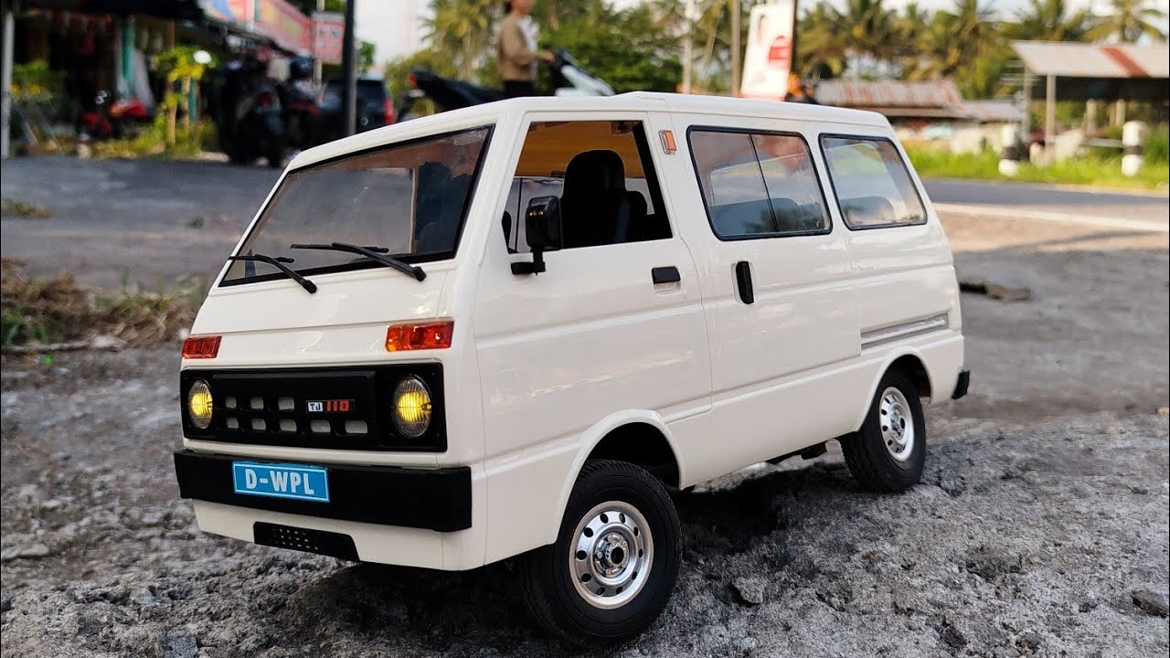 Unboxing dan review rc wpl d42 - YouTube