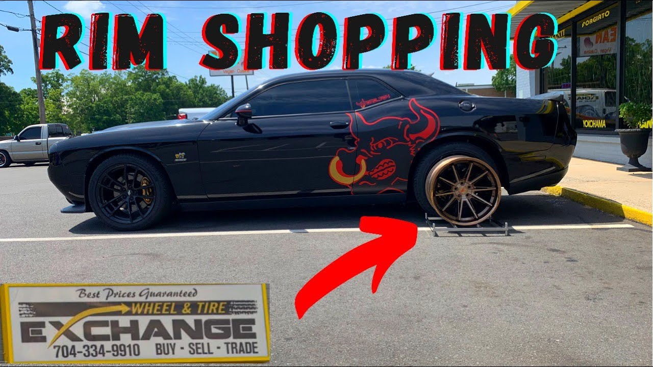 The BEST RIMS For Your Dodge Challenger SCATPACK 1320 |Rim Shopping At ...