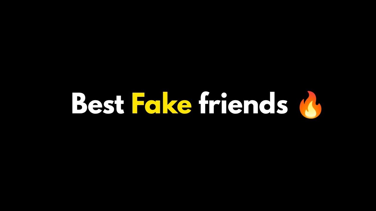 Fake Friends Poetry! 🔥 | Fake Friends status | Best Fake Friends ...