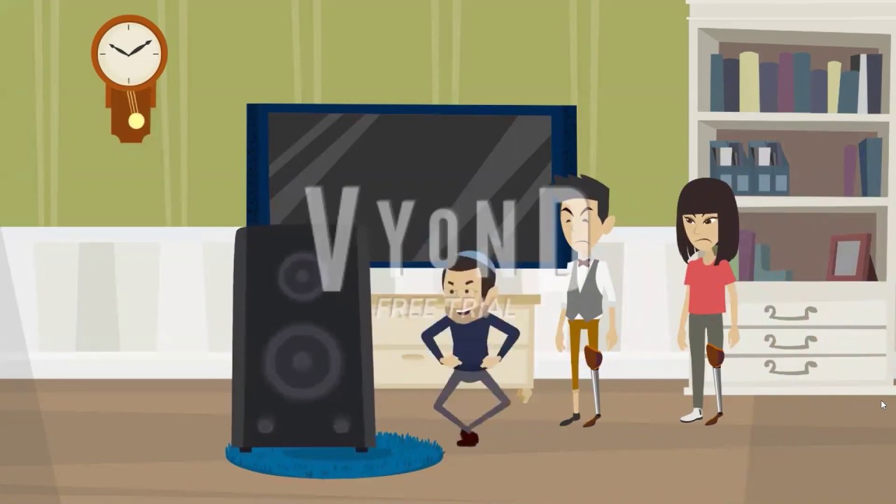 Chuck blasts loud music at his house/grounded - YouTube