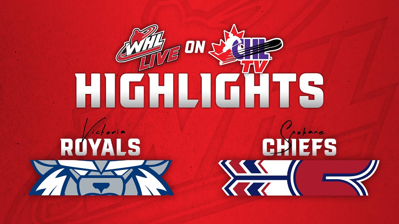 Victoria Royals at Spokane Chiefs 01/31 | WHL Highlights 2024-25 - YouTube