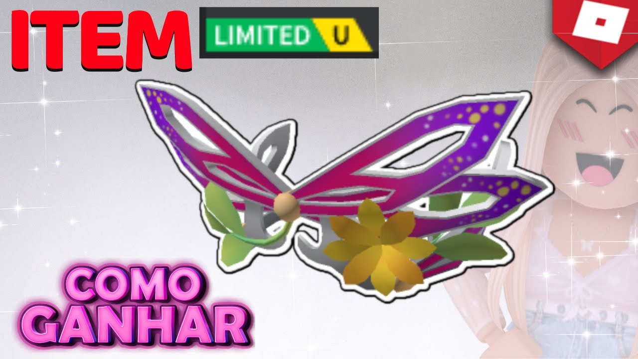 COMO GANHAR O ITEM LIMITED : COROA DE FLORES GRÁTIS NO ROBLOX. - YouTube